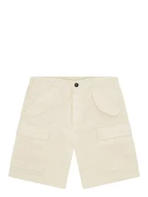 FORTELA Minert Cotton Pocket Bermuda Ecru