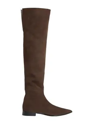 NEIL J. RODGERS Bella Over-the-knee Boots - Brown Suede
