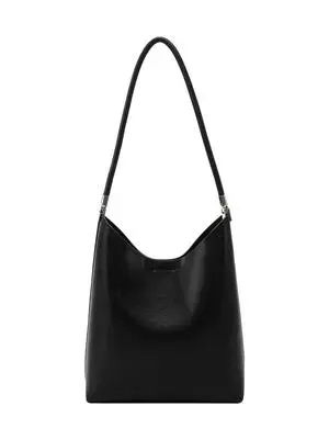 BOB ORÉ BLUE COLLECTION Eclipse Genuine Leather Handbag - Black