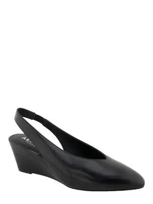 Aerosoles Carmenza Slingback Wedge Pumps - Black