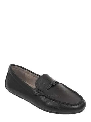 Aerosoles Drita Bit Loafer Black Faux Leather