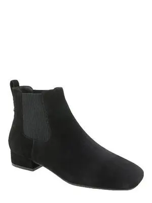 Aerosoles Nancilee Chelsea Boot - Black Suede