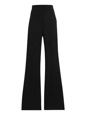 Max Mara Yana Wool-blend Bootcut Pants - Black