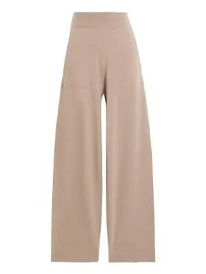 Max Mara Ghiro Wool And Cashmere-blend Straight-leg Pants - Neutral