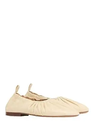 MANSUR GAVRIEL Ruched Ballerina Flat - Jasmine