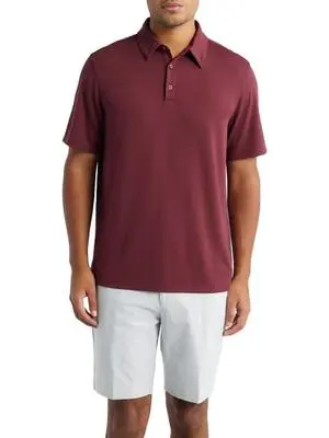 Zella Swing Golf Polo - Burgundy Tannin