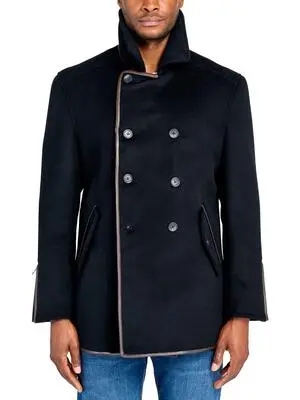 W.R.K Bern Wool Blend Peacoat