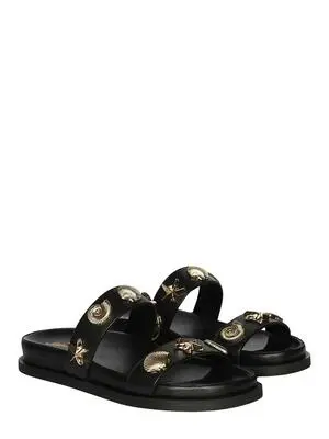 SAINT G Tara Slide Sandal - Black