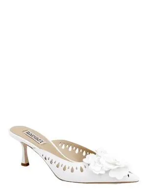 Badgley Mischka Oriana Mule White