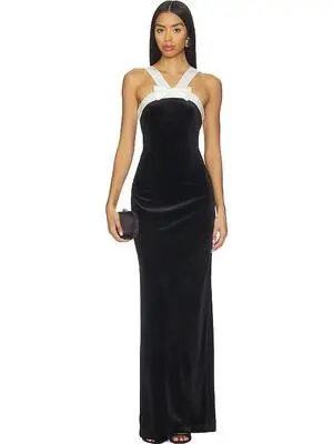 SANS FAFF Esme Bowed Dress - Black