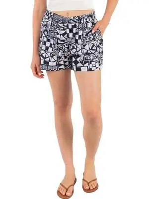 Hurley Beach Club Cotton Blend Shorts - Eclipse