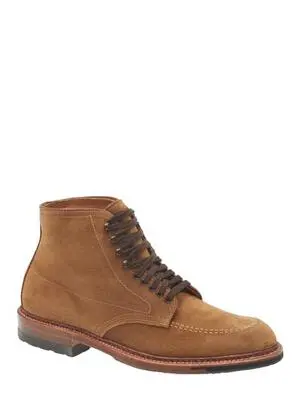 Alden Moc-toe Suede Boots - Snuff Suede