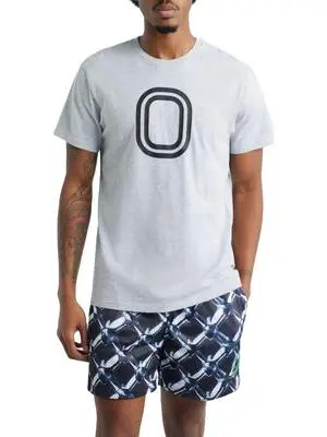 OVERTIME Ot Classic Logo Cotton Graphic T-shirt - Grey
