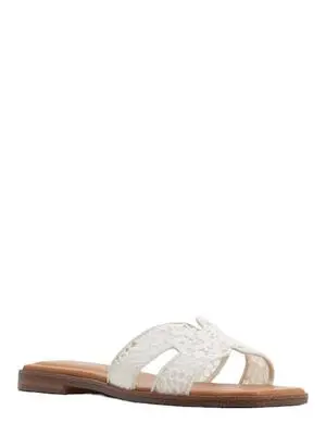 Aldo Itsandal Slide Sandal White/bone