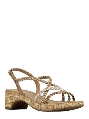 DONALD PLINER Rosalie Slingback Sandal - Sand Multi