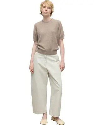 Johnstons Of Elgin Classic Cashmere T-shirt - Brown