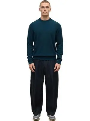 Johnstons Of Elgin Cashmere Crew Neck Jumper - Green