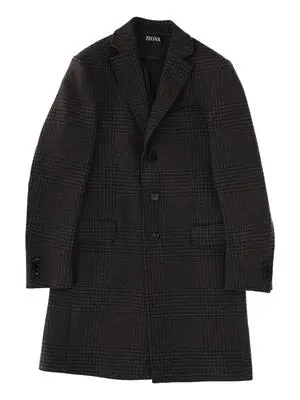 Zegna Wool Trench - Black