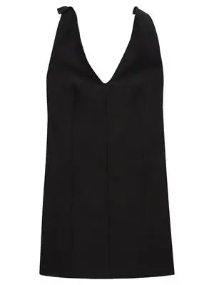 MSGM Mini Corset Dress - Black