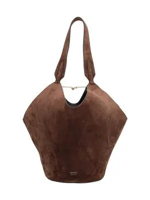 Khaite Lotus Tote Bag - Brown
