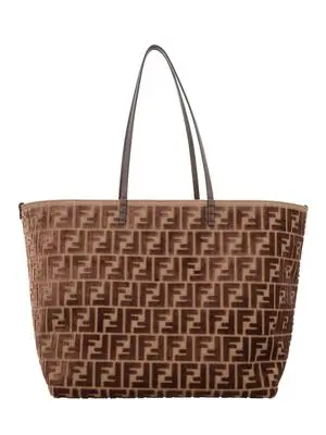 Fendi Large "roll" Tote Bag - Brown