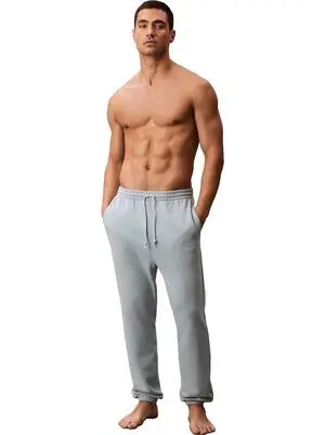 Calvin Klein Cotton Terry Blend Sleep Jogger - Cloud Blue