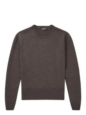 J. MUESER J. Mueser Merino Wool Crewneck Sweater