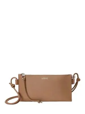 Loewe Logo-print Crossbody Bag - Neutrals