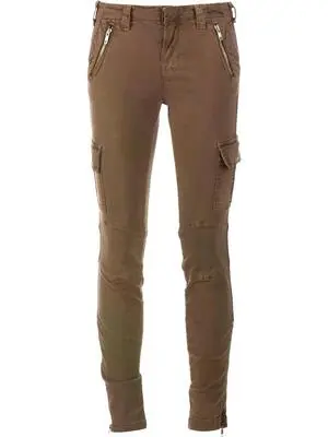 J Brand Utility Straight Leg Trousers - Caramel