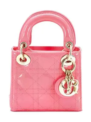 Dior Lady Micro Crossbody Bag - Pink