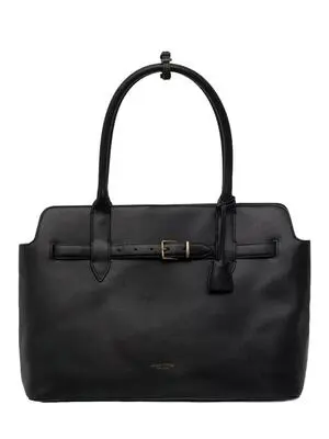 Marc O'polo Buckle-strap Tote Bag - Black