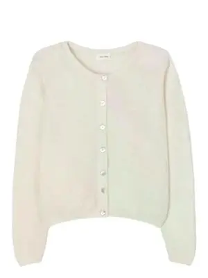 American Vintage Vitow Crew-Neck Cardigan Neutrals