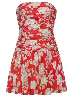 CARA CARA Montreal Floral-Print Mini Dress