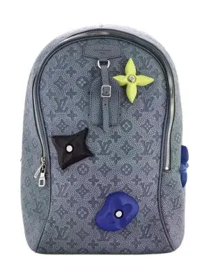 LOUIS VUITTON Climbing Ellipse Limited Edition Monogram Backpack - Grey