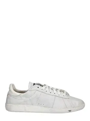 Patrizia Pepe Leather Lace-up Sneakers - White