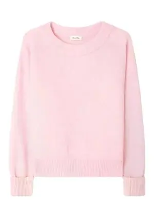 American Vintage Vitow Ribbed Sweater - Pink