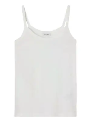 American Vintage Gamipy Slim Straps Vest - White