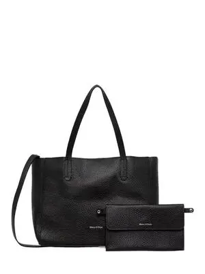 Marc O'polo Tote Bag With Detachable Pouch - Black
