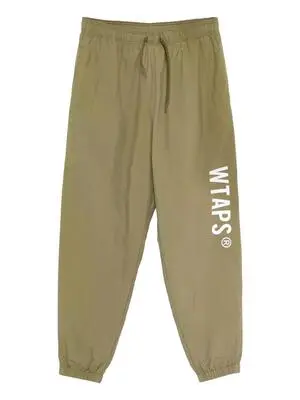 WTAPS Logo-print Track Pants - Green