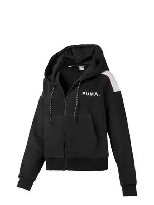 PUMA Full-zip Hoodie - Black