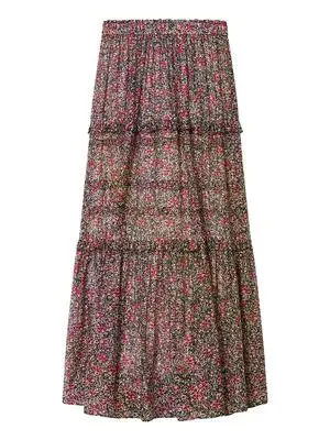 MARANT ETOILE Volomia Ruffled Maxi Skirt