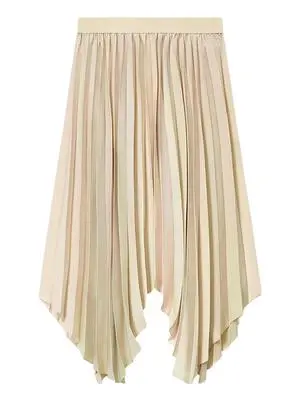 Isabel Marant Étoile Felixa Pleated Skirt - Neutrals