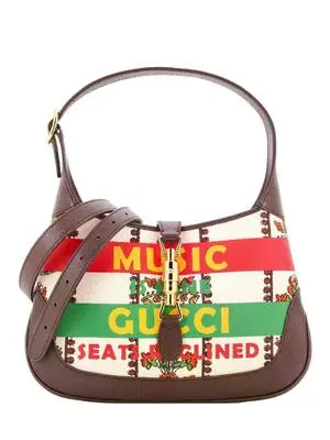 Gucci Jackie 1961 Limited Edition Canvas Hobo Bag - Brown