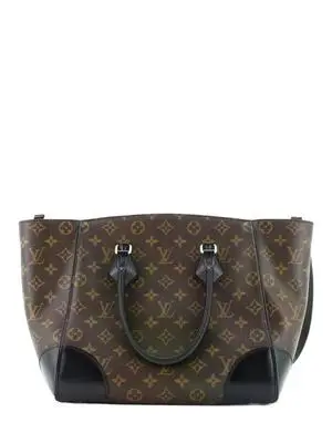 LOUIS VUITTON Phenix Monogram Canvas Mm Tote Bag - Black
