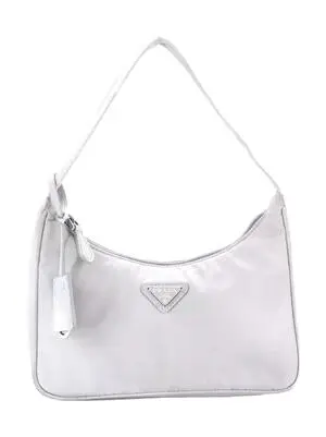 Prada Re-edition 2000 Tessuto Mini Hobo Bag - Grey