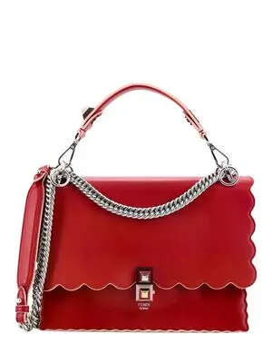Fendi Kan I Shoulder Bag - Red