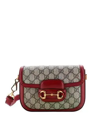 Gucci Horsebit 1955 Mini Crossbody Bag - Red