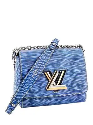 LOUIS VUITTON Twist Handbag Epi Leather Pm - Blue