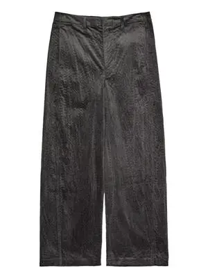 Bimba Y Lola Wide Leg Corduroy Trousers - Grey