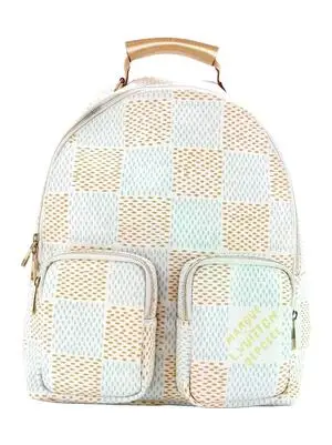 LOUIS VUITTON Louis Vuitton Pre-Owned Limited Edition Damier Heritage Canvas Multi-Pocket Backpack